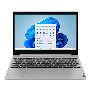 Lenovo 15 Laptop, 11th Generation Intel Core i3-1115G4, 8GB RAM, 256GB SSD, 15.6-inch HD Touch Screen Display, Windows 11, 802.11ac, Bluetooth, HDMI, Platinum Grey, W/ Silmarils Accessories