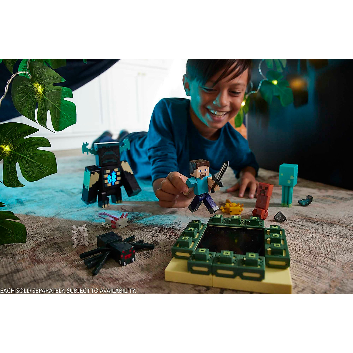 Minecraft Toys 3.25-inch Action Figures Collection Figure, Accessory and Portal Piece Collectible Gifts for Kids