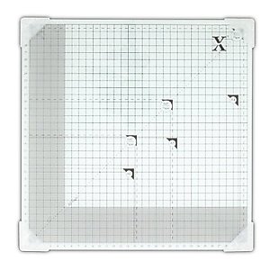 docrafts Xcut Tempered Glass Cutting Mat, 13-Inch by 13-Inch