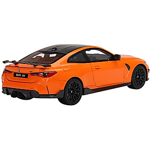 M4 M-Performance (G82) Fire Orange with Carbon Top 1/18 Model Car by Top Speed TS0393