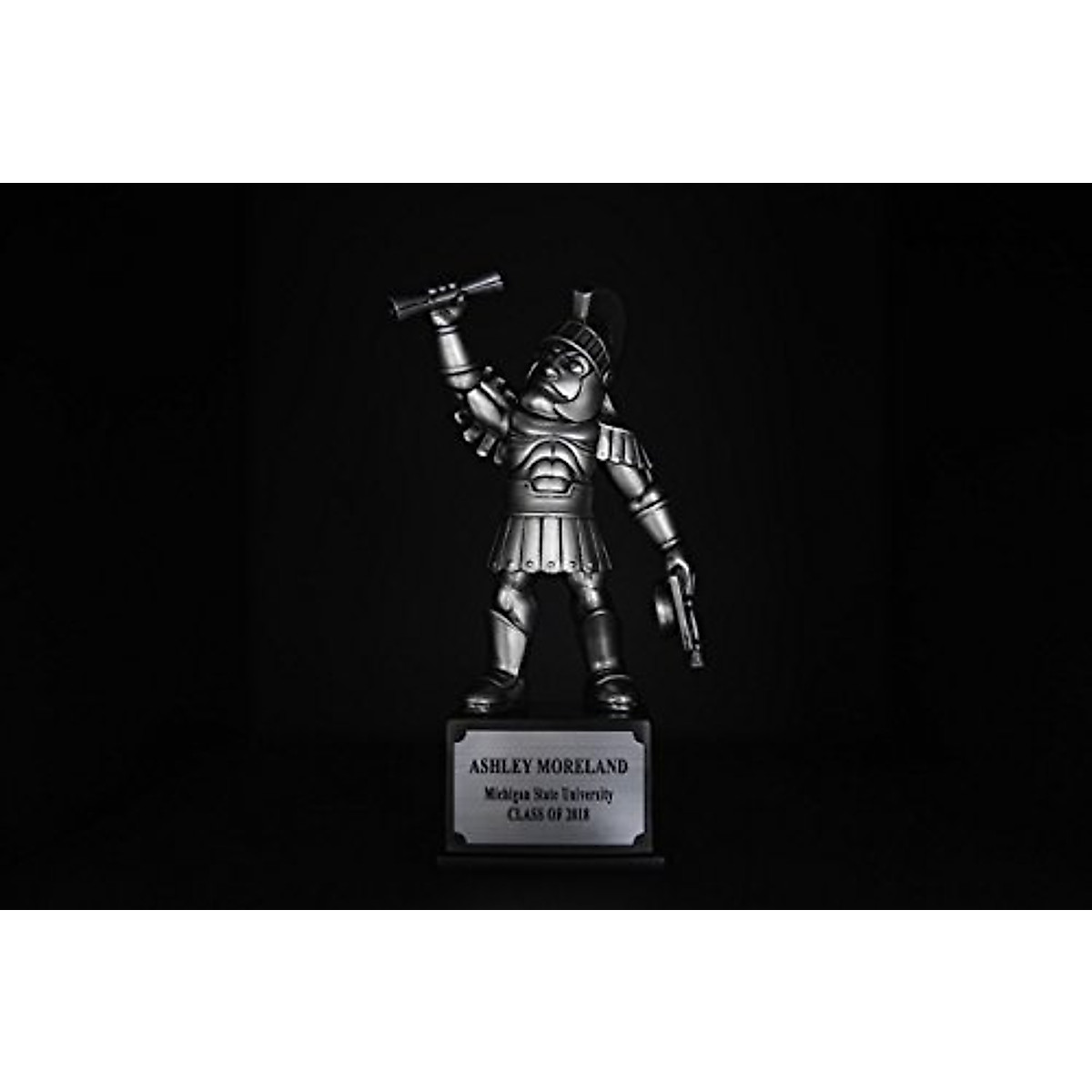 Michigan State Sparty Graduating Mascot