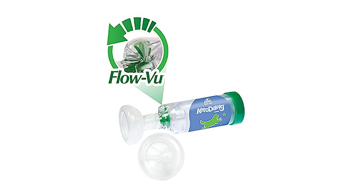 AeroDawg Canine Inhaler Spacer for Small Dogs