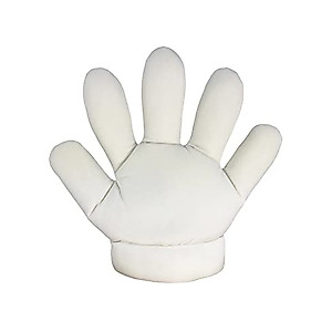 GE Animation Great Eastern GE 8805 Sonic The Hedgehog Stuffed Plush Gloves, 11", White