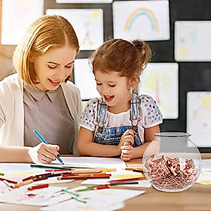 Okllen 12 Pack Plastic Ivy Bowls, 16 Oz Round Fish Bowl Unbreakable Vases Bowls for Home Decor, Carnival Games, Candy, Party Favors, Centerpiece, BPA Free, Clear