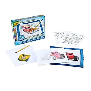 Crayola Light Up Tracing Pad - Blue, Tracing Light Box for Kids, Drawing Pad, Toys for Kids, Gift for Boys & Girls, Ages 6, 7, 8