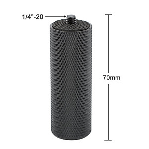 CAMVATE Camera Grip SLR DSLR Stabilizer for LCD Field Monitor,LED Flashlite 1/4'' Black - 1368