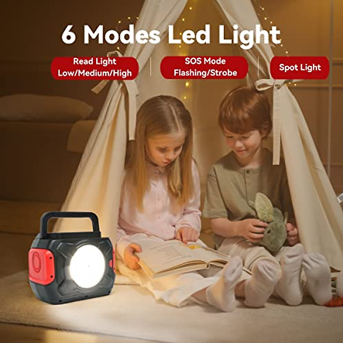 Portable Power Station 320W, GOFORT 292Wh Solar Generator with 110V Pure Sine Wave AC Outlets Wireless Charger, PD 100W Backup CPAP Battery Pack Power Supply for Outdoor Camping Fishing Home Emergency