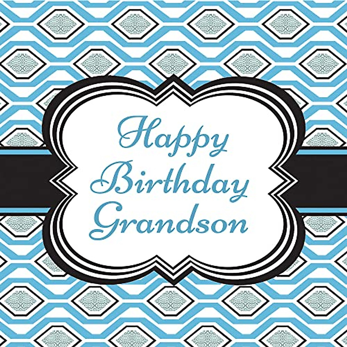 Happy Birthday Greeting Card For Grandson | Made in America | Eco-Friendly | Thick Card Stock with Premium Envelope 5in x 7.75in | Packaged in Protective Mailer | Prime Greetings