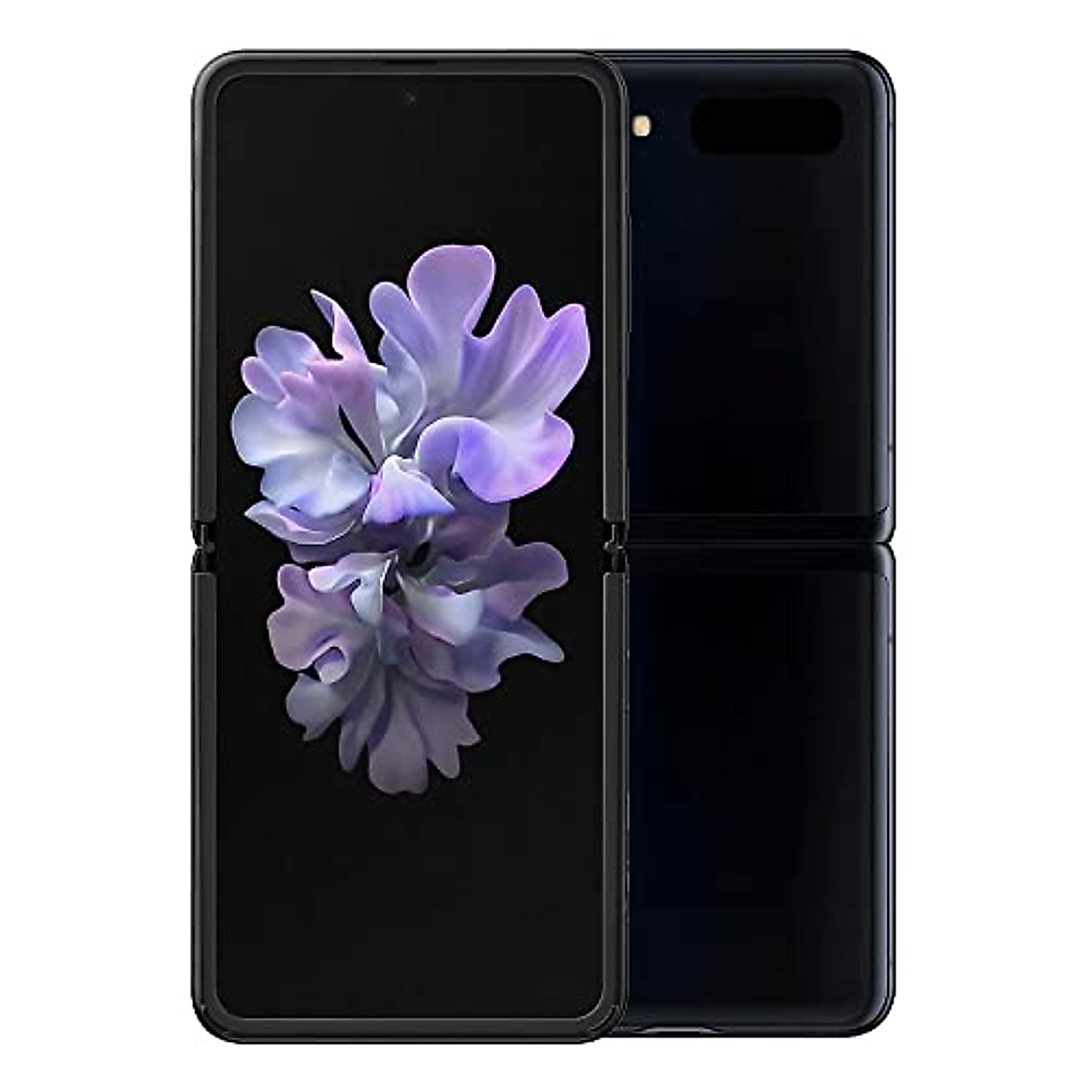 Samsung Galaxy Z Flip (256GB, 8GB) 6.7" Foldable AMOLED, Snapdragon 855+, AT&T Unlocked GSM 4G LTE (T-Mobile, Metro, Straight Talk) F700U/DS (Mirror Black)