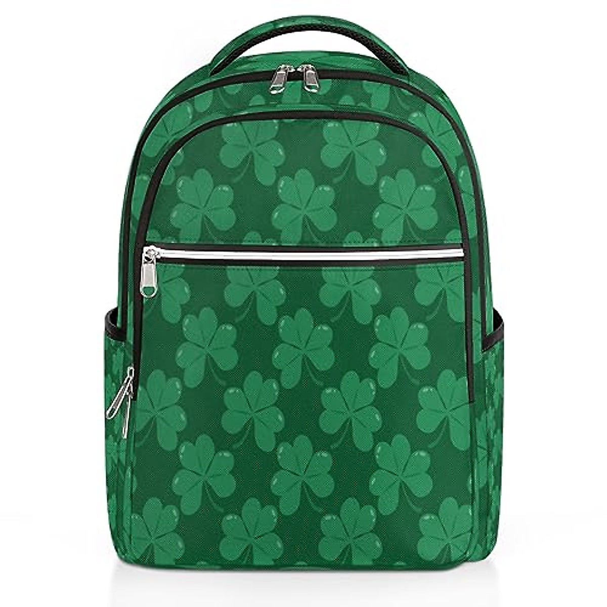bisibuy St. Patrick's Day Women Travel Laptop Backpack, 16.1 Inches Computer Backpack, Durable Water-Repellent Travel Backpack for Business College Women Men Gift