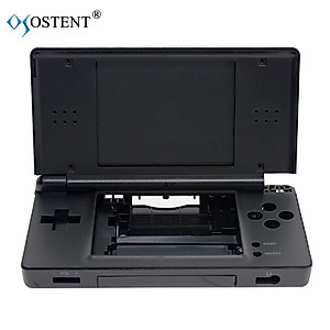OSTENT Full Repair Parts Replacement Housing Shell Case Kit for Nintendo DS Lite NDSL Color Black