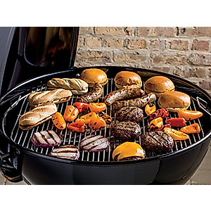 Weber Original Kettle Premium 26 Inch Charcoal Grill, Black