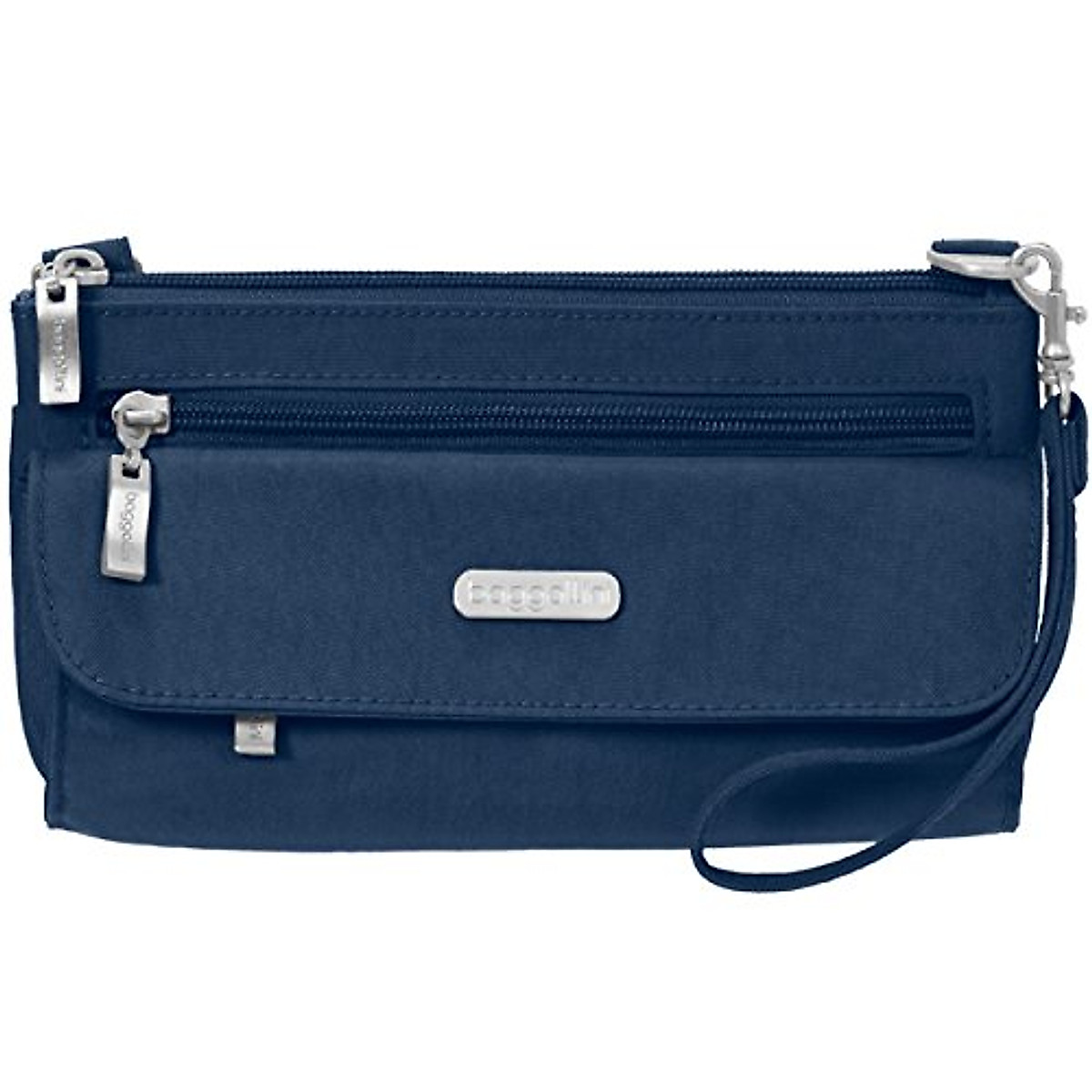 Baggallini Plaza Travel Mini Crossbody Bag, Pacific, One Size