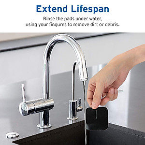 Etekcity TENS Unit Replacement Pads Electrodes for Back Pain Relief, Self-Adhesive & Gel Free for Electrotherapy White (Pack of 16)