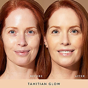 LAURA GELLER NEW YORK Baked Face and Body Frosting - Tahitian Glow - 2 Oz - Illuminating Bronzer Powder - Weightless Creamy Texture - Apply Wet or Dry