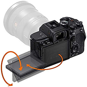 Sony a7s III ILCE-7SM3/B Mirrorless Digital Camera with 35mm Full-Frame Image Sensor Body Double Battery Bundle Including Deco Gear Carry Case + 2X 64GB Memory Card (128GB Total) and Kit Accessories