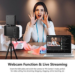 4K Digital Camera for Photography, 64MP Vlogging Camera for YouTube with 3" 180° Flip Screen, 18X Digital Zoom Point and Shoot Camara with 32GB Micro SD Card for Beginner (Black)