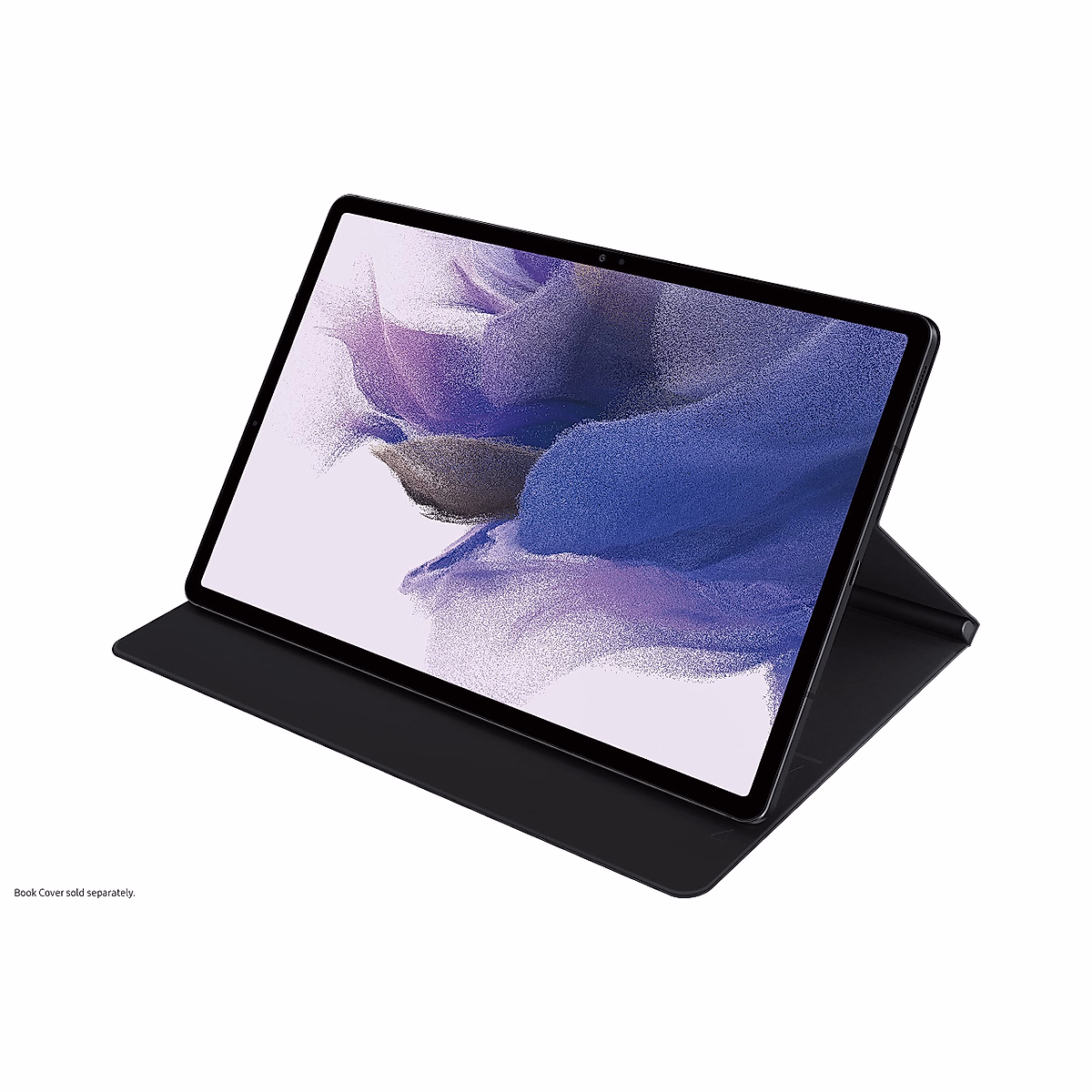 SAMSUNG Galaxy Tab S7 FE Book Cover, Protective Tablet Case w/ 2 Viewing Angles, Magnetic Design, S Pen Holder, Slim, Lightweight, US Version, Mystic Black