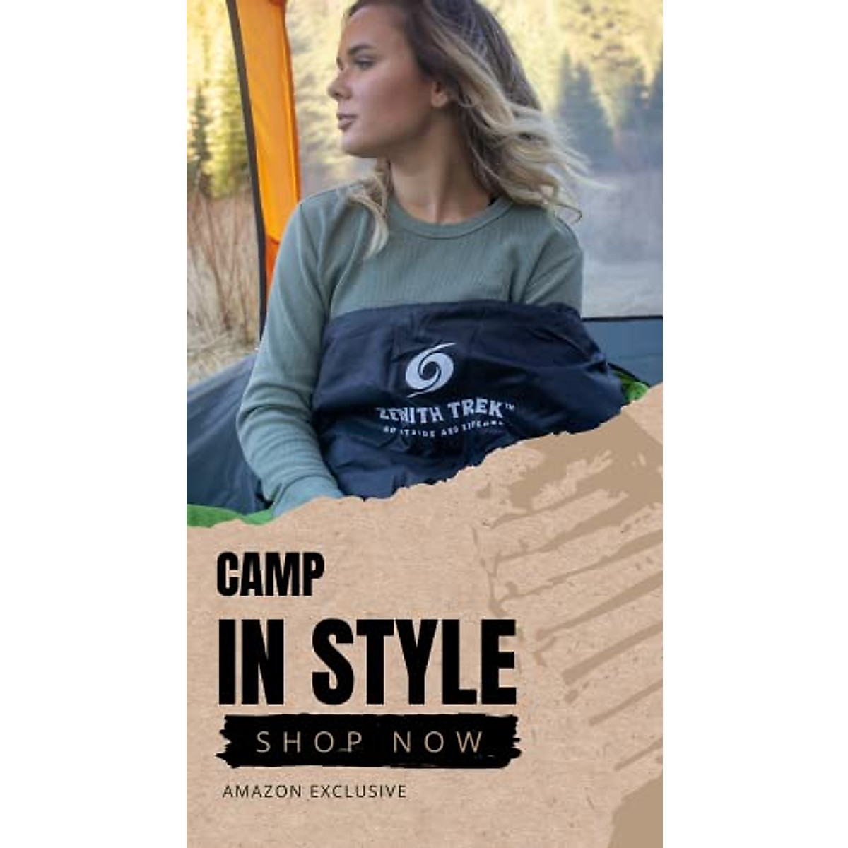 Comfy Feet Sleeping Bag: The Bag That Lets You Wiggle Your Toes. Unique, Expanded Foot Area, 4 Season Warm & Cool Weather, Water/Wind Proof, Outdoor Camping, YKK Zipper, Comfortable, Ripstop Material