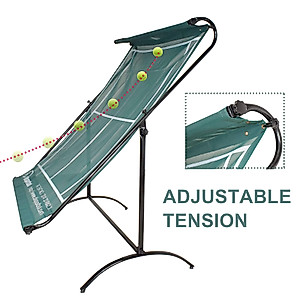 Tennis Rebounder Net - Rebound Wall for Racquet Sports - for Pickleball Paddle Squash Racquetball Table Tennis -Portable Backboard for Indoor & Outdoor Training SIBOASI