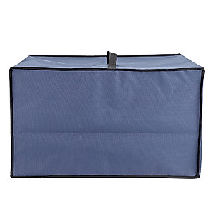 OwnMy Heat-Resistant Waterproof Dust-Proof Microwave Oven Dust Cover Grill Cover Protector - Nylon Fabric Extra Large Microwave Oven Dust Cover Case Protections for Toaster Oven, Dark Blue