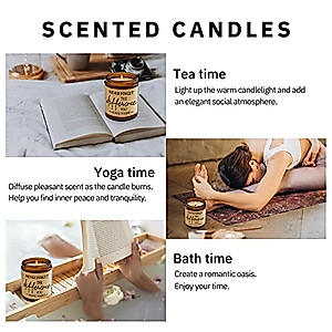 Afterprints Scented Candles Gifts for Women Men- Retirement/Farewell/Graduation/Thank You/Leaving Gifts for Coworker Teacher Boss Best Friend