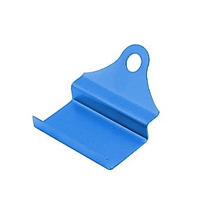 SEADEAR Stainless Steel Motorcycle Instrument Mount Bracket, Universal Speedometer Mount Bracket Voltage Tester Battery Moniter Gauge Bracket Motorcycle Decorations Blue