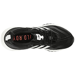 adidas Women's Ultraboost 22 Cool.RDY Running Shoe, Black/White/Grey, 8.5