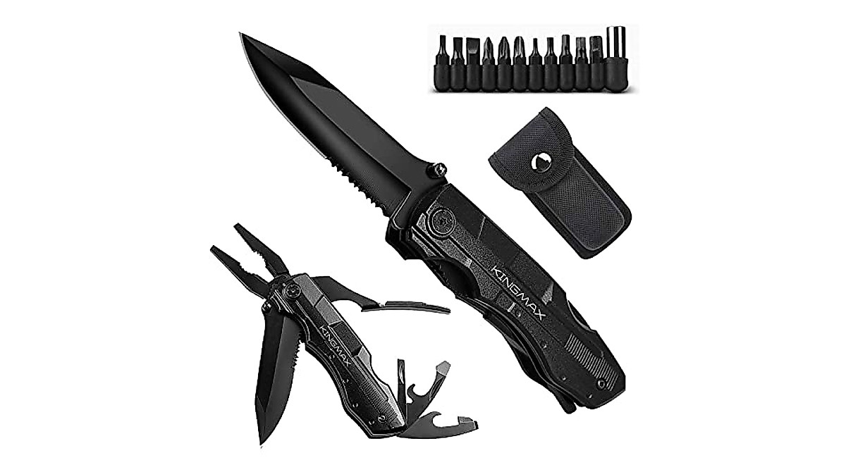 KINGMAX Multitool Pocket Knife - Essential Outdoor Tool