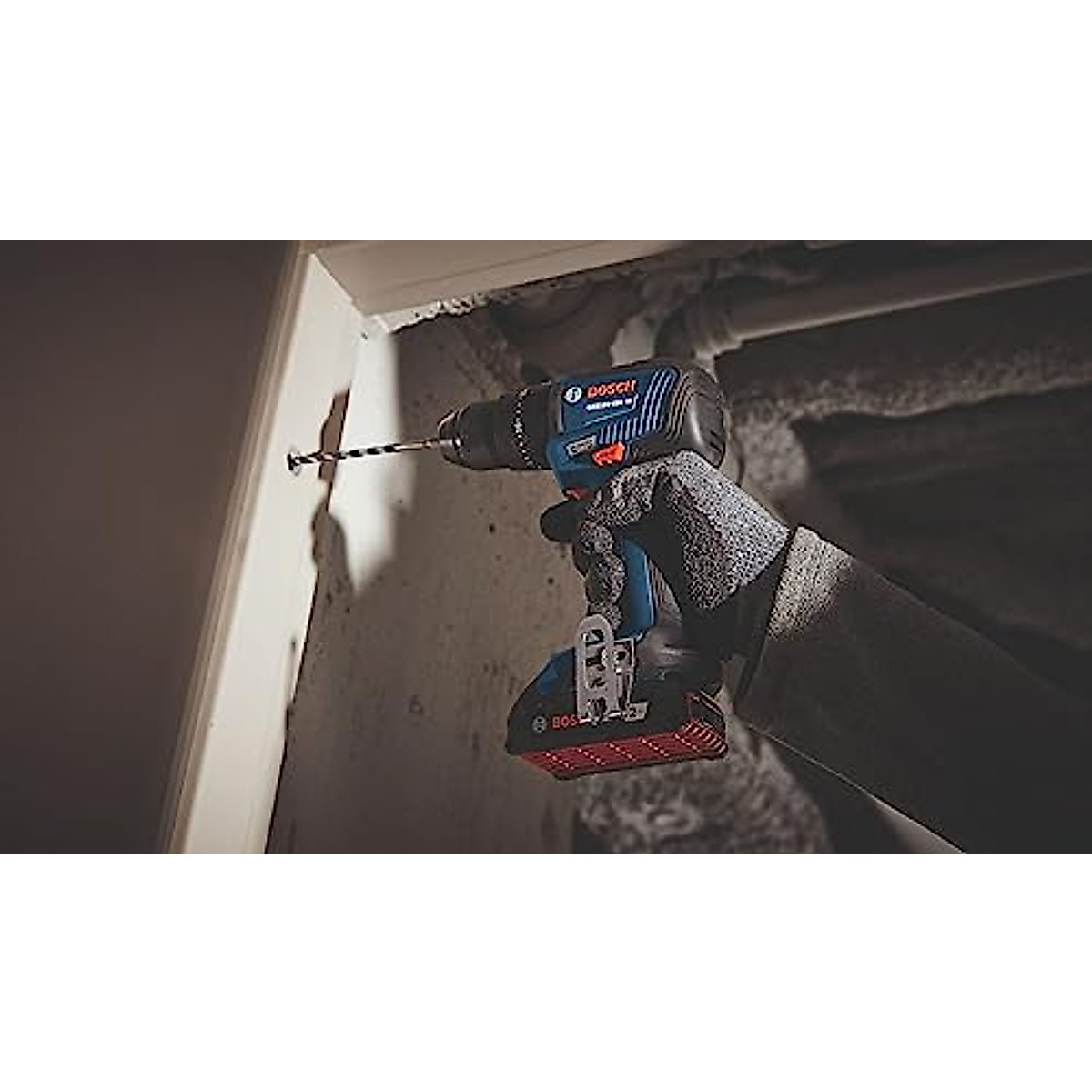 BOSCH GSB18V-490N 18V EC Brushless 1/2 In. Hammer Drill/Driver (Bare Tool)