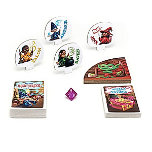 Jumping High Five My First Magic School Board Game! Magical Wizard Adventure Game for 2-4 Kids Ages 5 and Up, Learn New Skills While Casting Spells and Racing Across The Enchanted Grounds