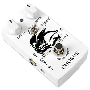 pigtone PP-25 Chorus Guitar Effect Pedal True Bypass DC 9V Analog