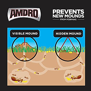 Amdro Yard Treatment Bait Kills Fire Ants Granules 5 Pounds