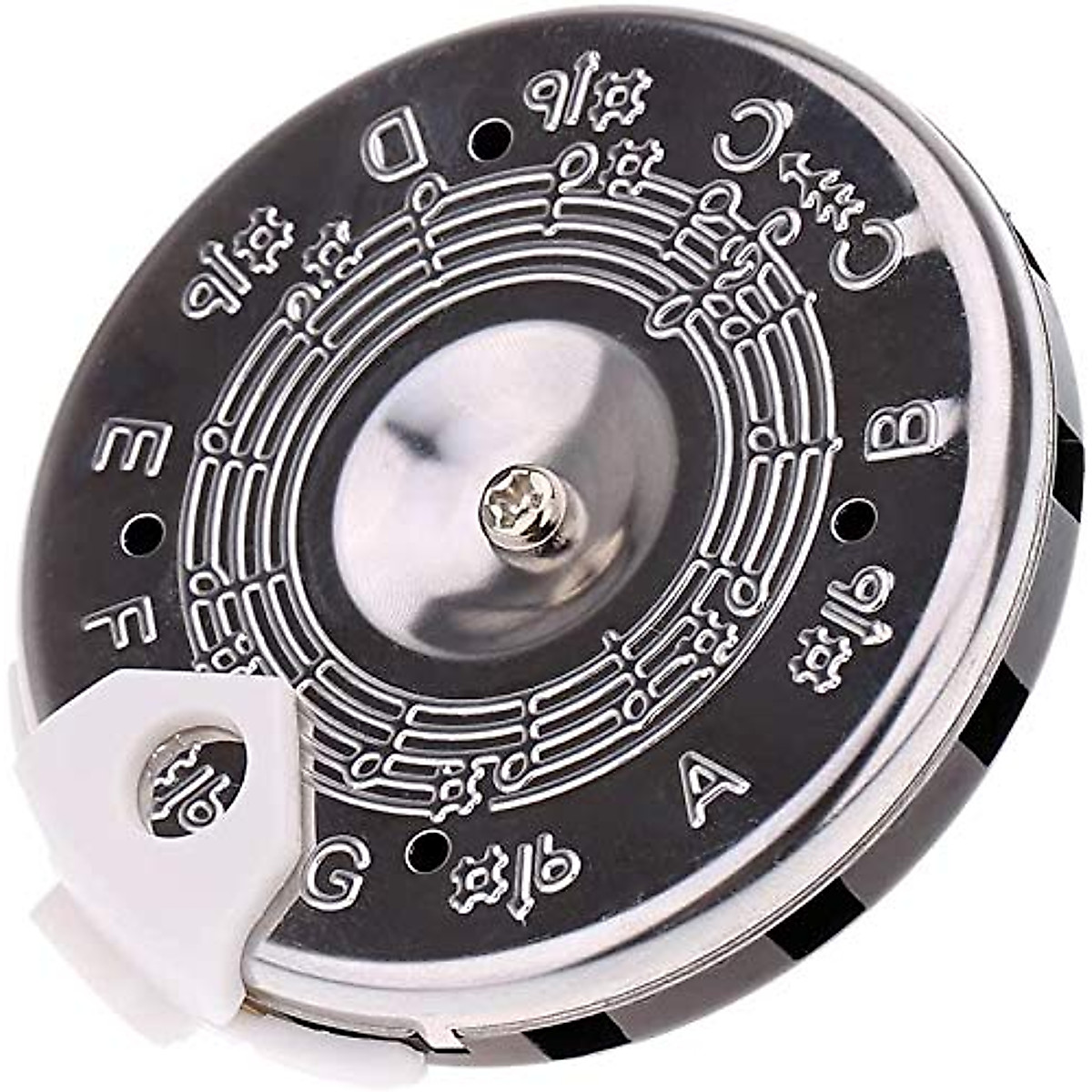 Pitch Pipe Tuner A Precise 13 Note Chromatic C-C Scale From The Master “That's My Tune” Offers You Durable Chrome Plated Pipes With A Sliding Note Selector Giving You A Key To Be a Better Vocalist