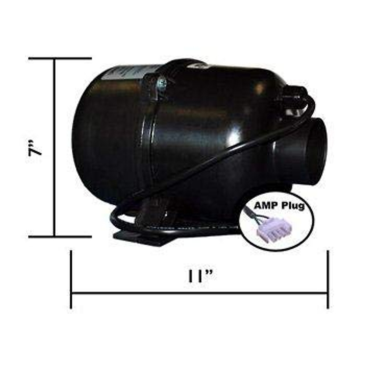 Air Supply Florida 1.5 Horsepower Ultra 9000 Portable Spa Blower, 120 Volts