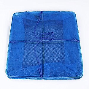 Fish Mesh Hanging Drying Net Food Dehydrator - Durable Folding 4 Layers Fish Vegetable Dishes Dryer Net Drying Rack (40 * 40 * 65cm)