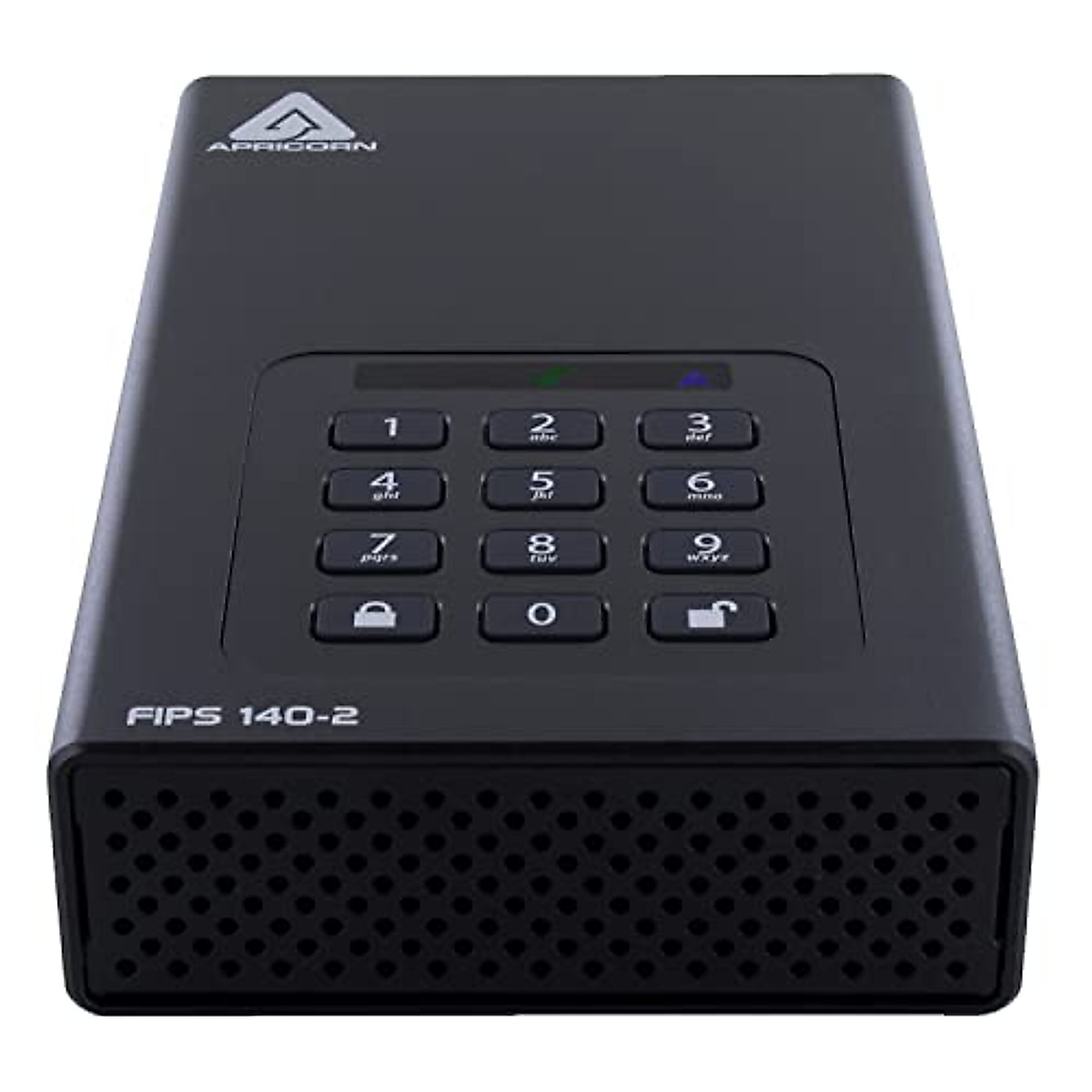Apricorn 4TB Aegis Desktop Padlock FIPS 140-2 Validated 256-Bit Encrypted Hard Drive (ADT-3PL256F-4000)
