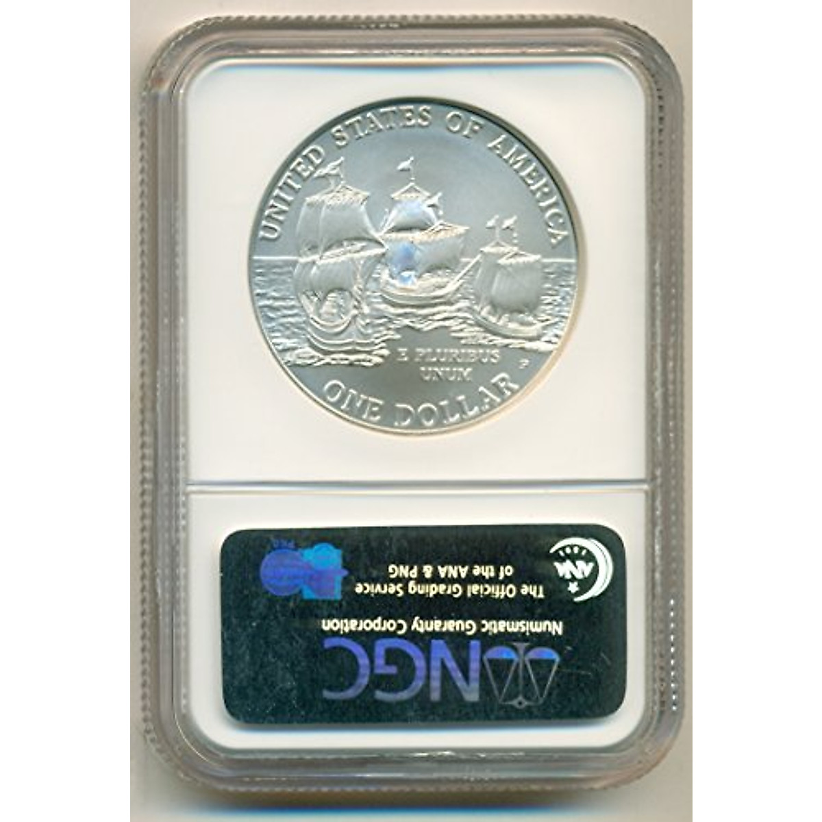 2007 P Commemorative Silver Jamestown Dollar MS70 NGC