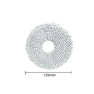 LCHONGMING Compatible for Dreame Bot L10S， Ultra Robot Vacuum Cleaner Replacement Accesso Ries,Mop Pad，Mop Cloths Accessories 20PCS，Vacuum Cleaner Accessories,Vacuum Cleaner Mop Mat.Mop Pad