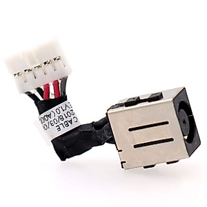 Deal4GO DC Power Jack Cable 98C6H 098C6H DC30100YX00 Replacement for Dell Latitude 5580 5590 5591 Precision 3520 3530