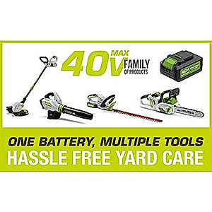 PowerSmith PBL140JH 40V Max Battery-Powered Cordless Leaf Jet Blower - Brushless Motor - Powered by Eco-Friendly Lithium-Ion Technology, Battery & Charger Included