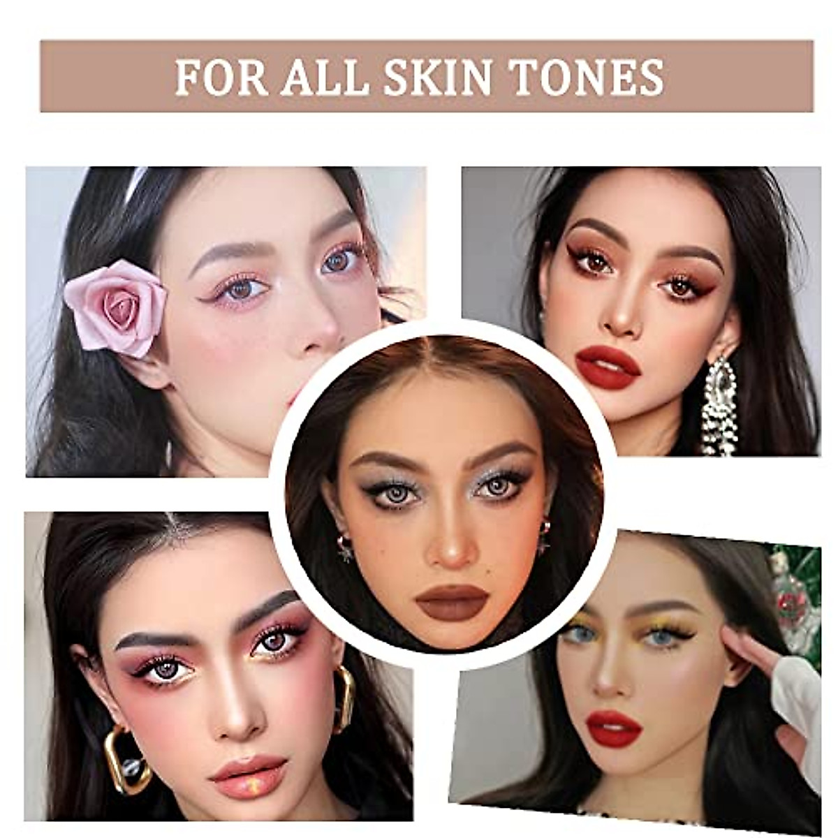 QQwow 10 Colors Eye Makeup,Double Colors Eyeshadow Stick Makeup,Thrive Cosmetics Eye Brightener,Eyeshadow Matte Pearlescent Eyeshadow Makeup Eyeshadow Pencil,5 Pack