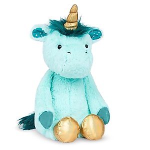 B. toys- B. softies- 12" Plush Blue Unicorn- Stuffed Animal – Soft Unicorn Toy – Washable Toys for Baby, Toddler, Kids- Happy Hues- Sweet Sky-0 Months +