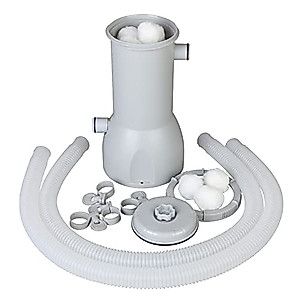 Blue Wave NB19791 18-ft Round 52-in Deep Active Frame Package Above Ground Swimming Pool with Cover