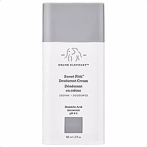 Drunk Elephant Sweet Pitti Deodorant Cream. Soothing and Moisturizing Underarm Deodorizing Cream (60 mL / 2 Fl Oz)