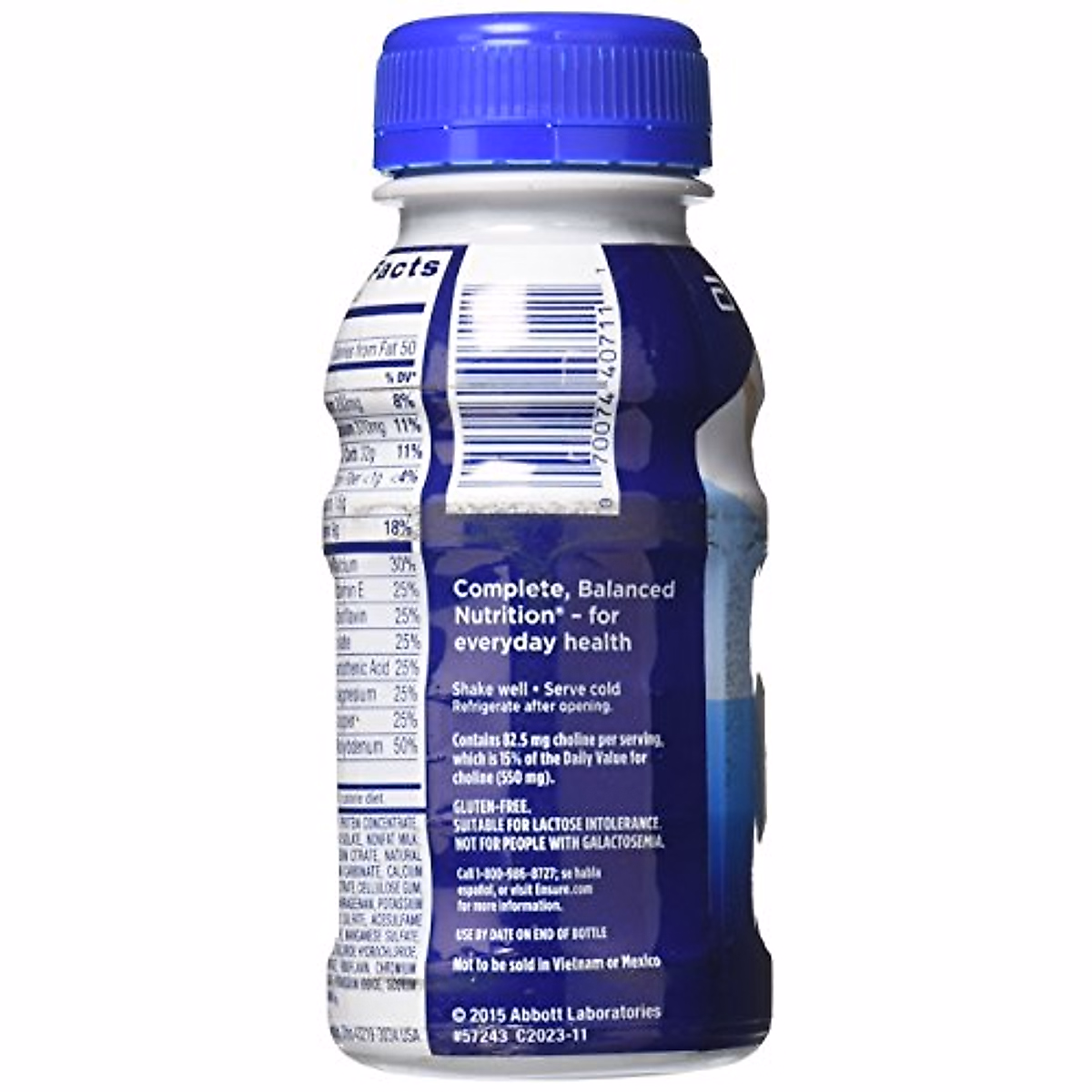 Ensure Original Ready-to-Drink Nutrition Shake, Vanilla, 48 FL OZ