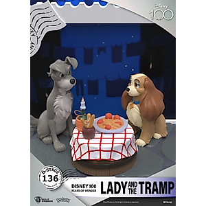 Disney 100 Years of Wonder: Lady & The Tramp DS-136 D-Stage Statue