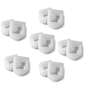 Camessy Qzbhct Foam Pre Filter fit for Drinkwell Stainless Steel 360, Lotus, Avalon, and Pagoda pet Dog and Cat Water Fountains (12 Pack)