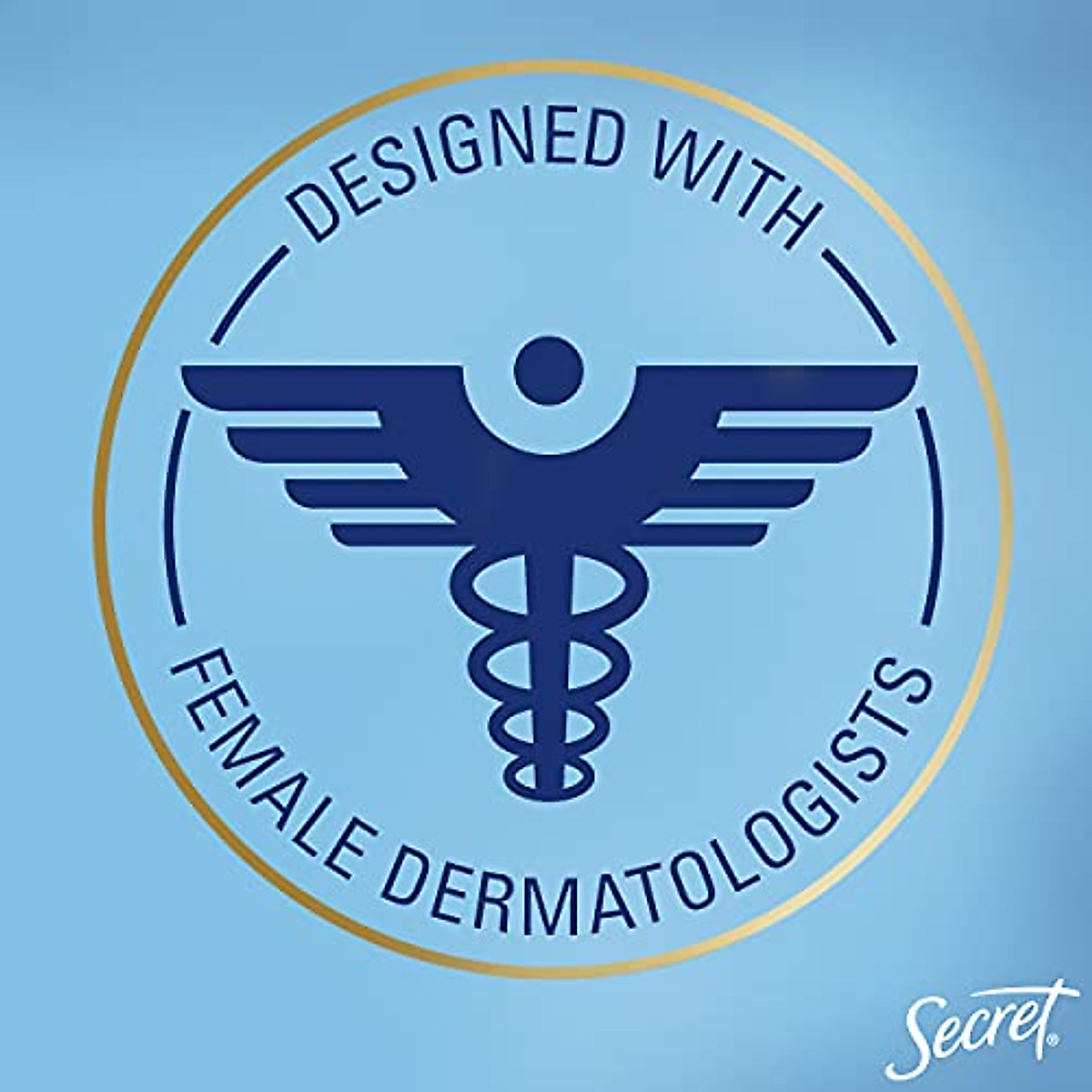 Secret Derma+ Invisible Gel Antiperspirant & Deodorant, Cooling With Vitamin B5 + Aloe, 48 Hr., 2.5 Oz