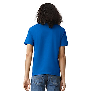 American Apparel Heavyweight Cotton T-Shirt, Style G1301/G1301GD, Multipack, Royal Blue (2-Pack), 2X-Large